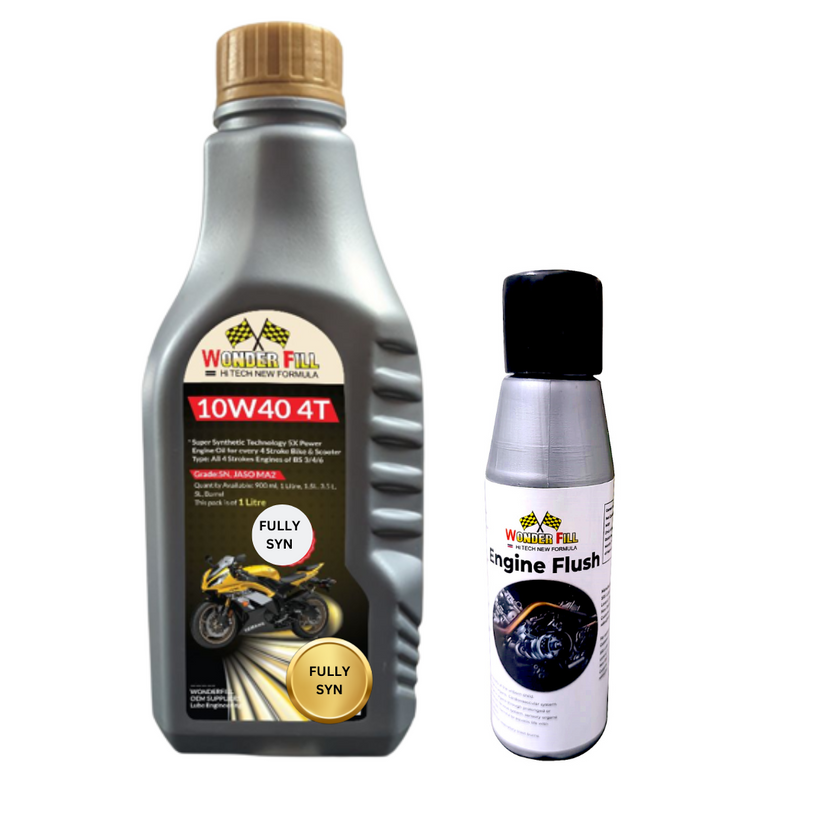 FULLY SYNTHETIC 10W40 JASO MA2 ENGINE OIL 1L – Wonderfill India
