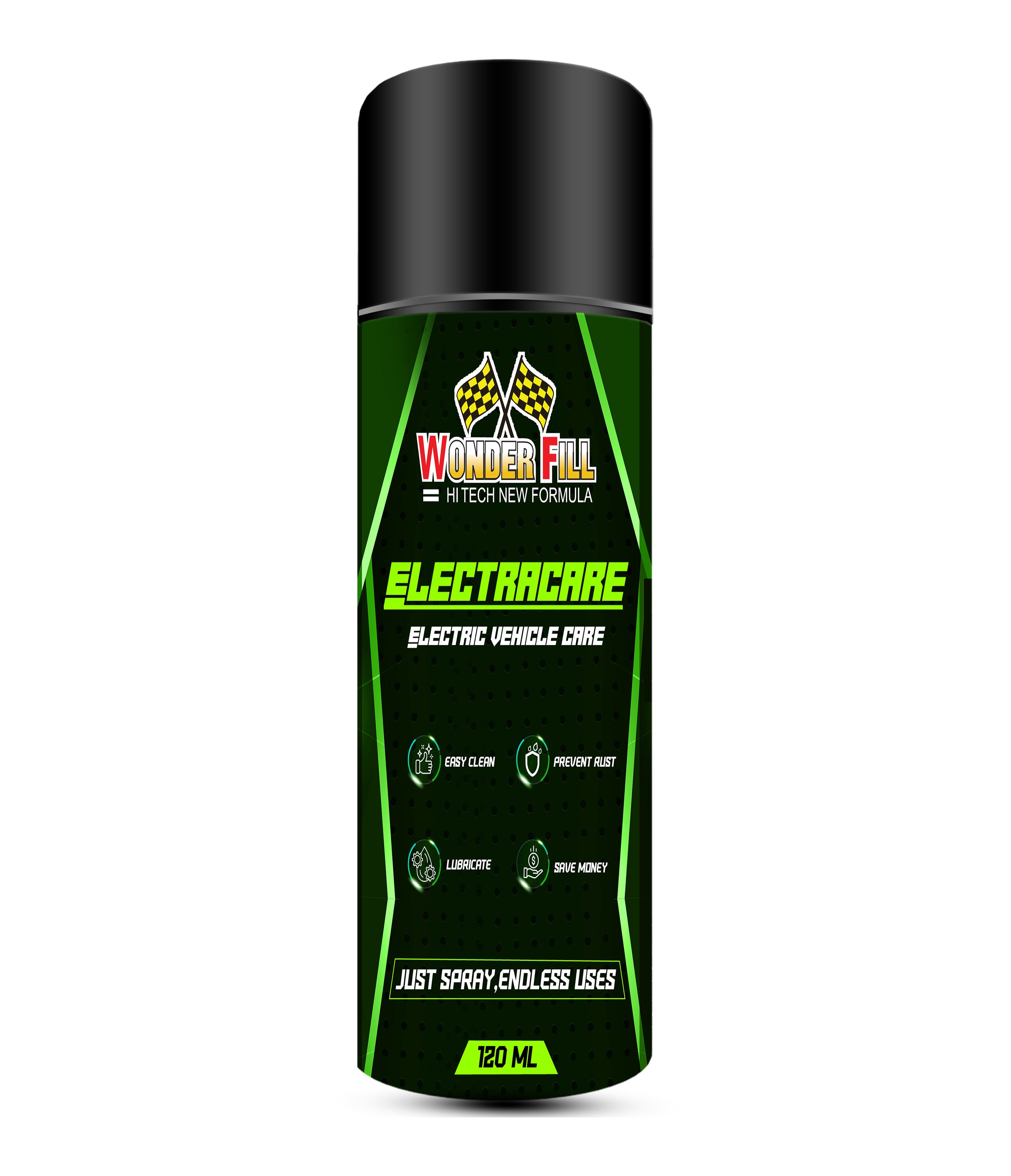 Wonderfill Electric Vehicle Care Spray 120 ml – Wonderfill India
